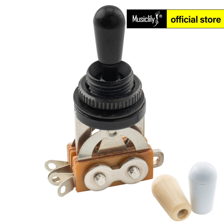 Musiclily Pro 3-Way Pickup Selector Toggle Switch for Les Paul Style ...