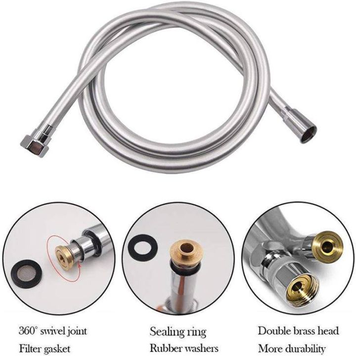 Shower Hose Bidet Hose PVC Universal Interface Bathroom Shower Tube ...