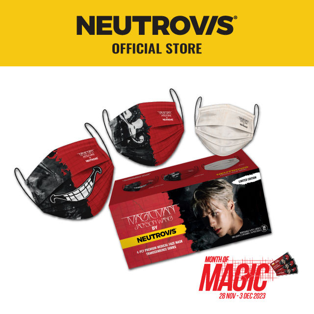 Neutrovis 4-Ply Premium Medical Face Mask 30s - Neutrovis x Magicman ...