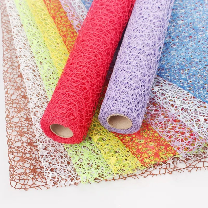 The Timeless Crafts 50x50cm Web Mesh Bouquet Wrapper (1pcs / Order ...