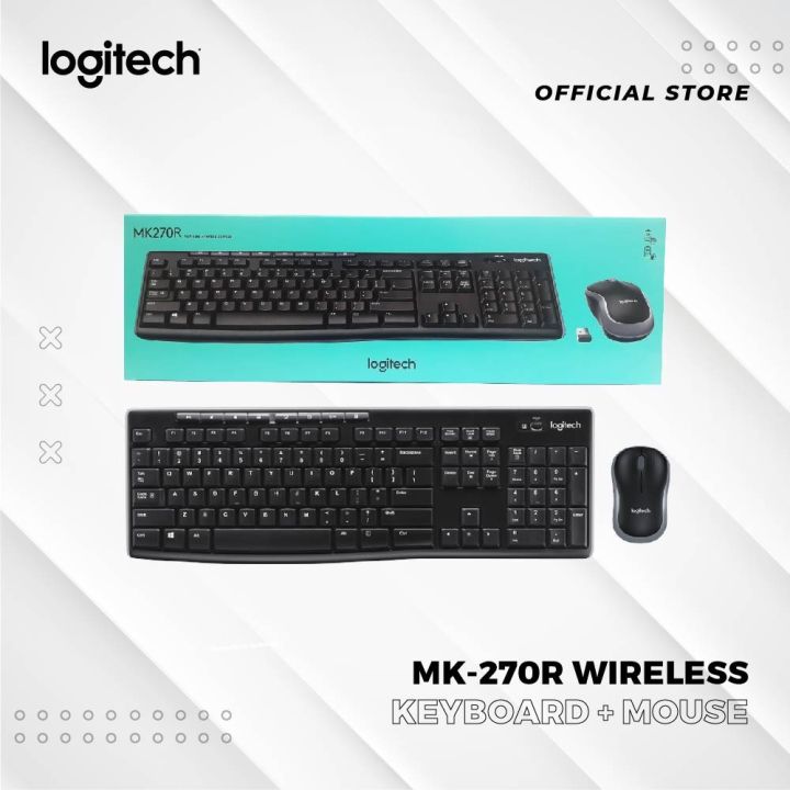 Mk270 Logitech Paket Combo Keyboard dan Mouse | Lazada Indonesia