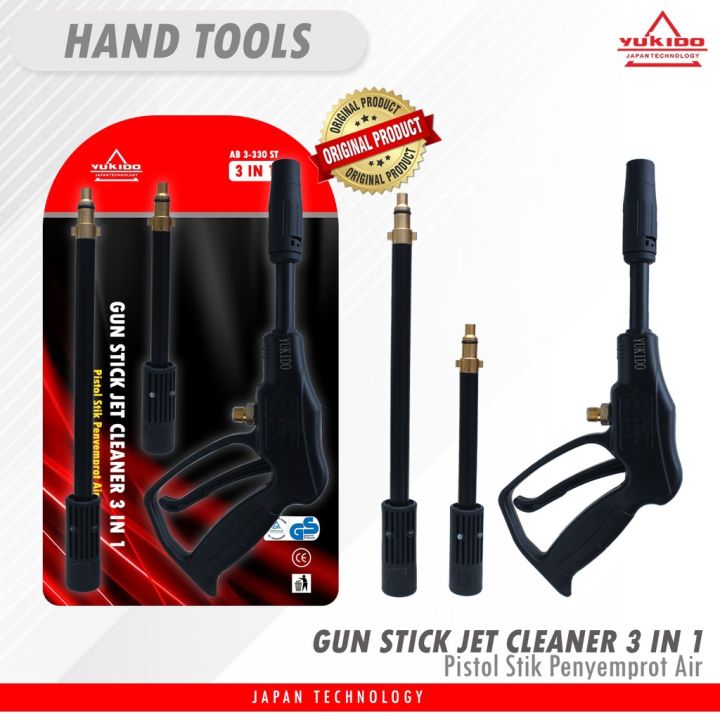 Yukido Gun jet cleaner 3 in 1 stik gun Kuningan untuk steam high ...