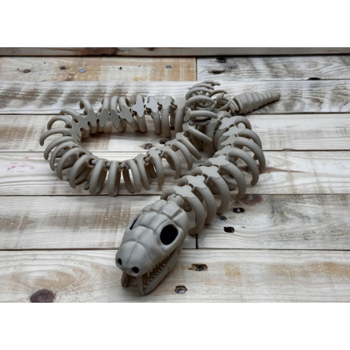 Cuero Mainan Ular Mainan Bone Snake Skeleton Toykids panjang 73 cm ...