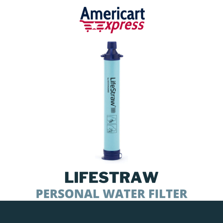LifeStraw Personal Water Filter for Hiking, Camping, Travel, and ...