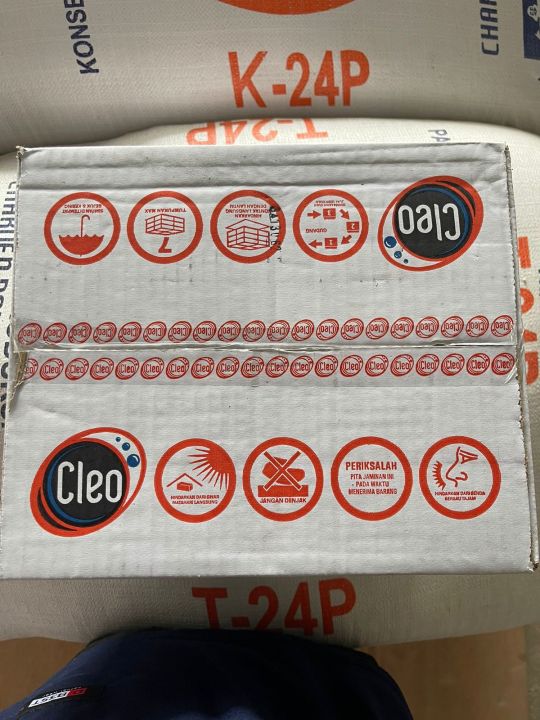 air gelas merek cleo 1 dus/box | Lazada Indonesia