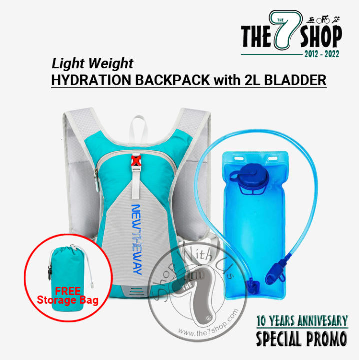 Light Weight Hydration Backpack with 2L Bladder / Ultra Marathon ...