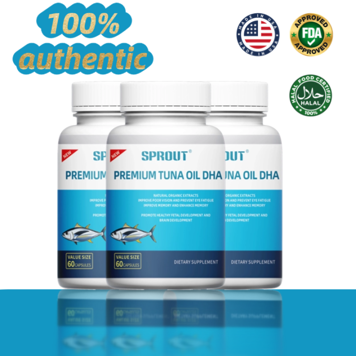 DHA Minyak Tuna, suplemen omega-3 yang mendukung kesehatan otak dan ...