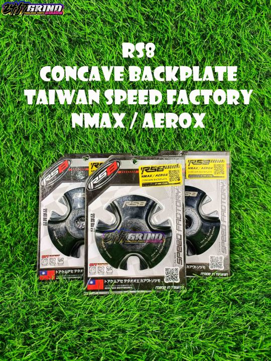 RS8 TAIWAN SPEED FACTORY BACK PLATE YAMAHA NMAX / AEROX | Lazada PH
