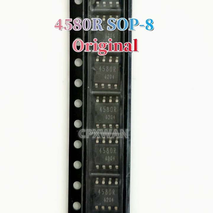 BA4580RF 4580R ของแท้5ชิ้น SOP-8 BA4580RF-E2 SOP8 SMD สัญญาณเสียงเบา Op-Amp IC แบบใหม่ดั้งเดิม ...