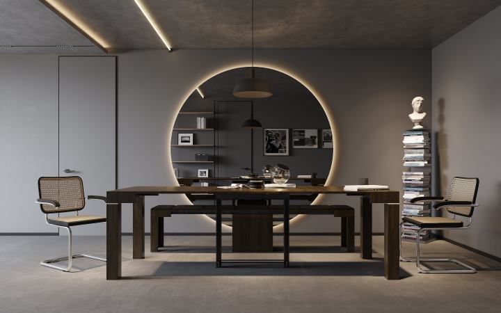 Extendable, Transformable Console Dining Bento Table Invis V3 | 14 ...