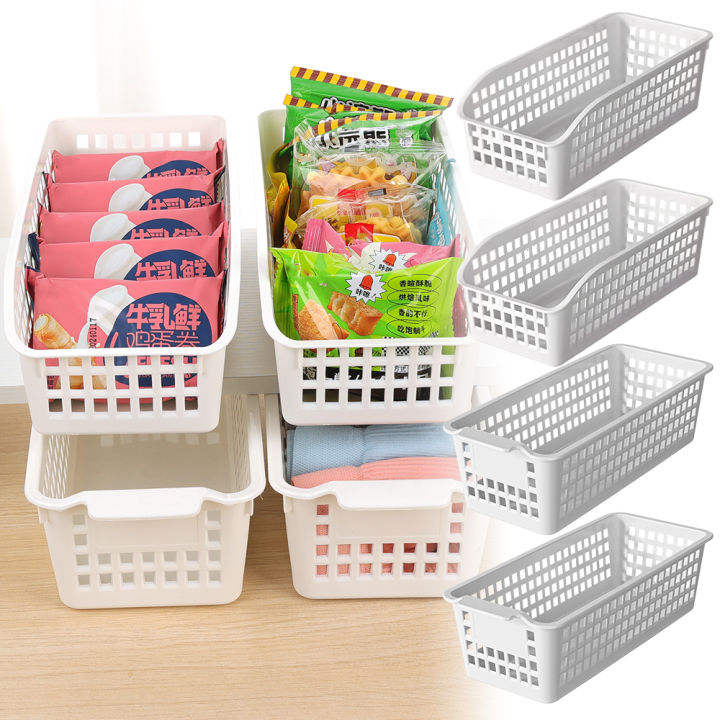 2PCS Multipurpose Sundry Storage Box Desktop Snack Cosmetics Storage ...