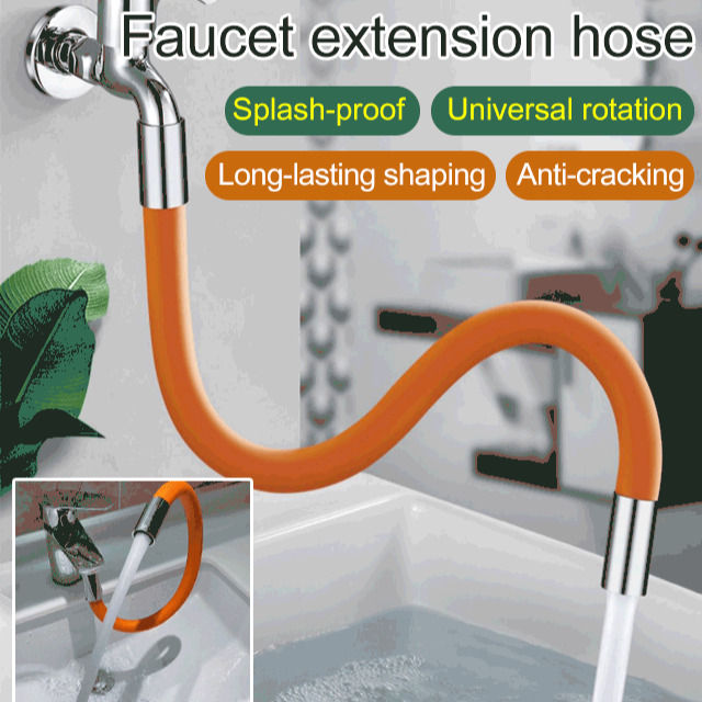 【Hot】Faucet universal rotating extension tube 4-point interface shaped ...