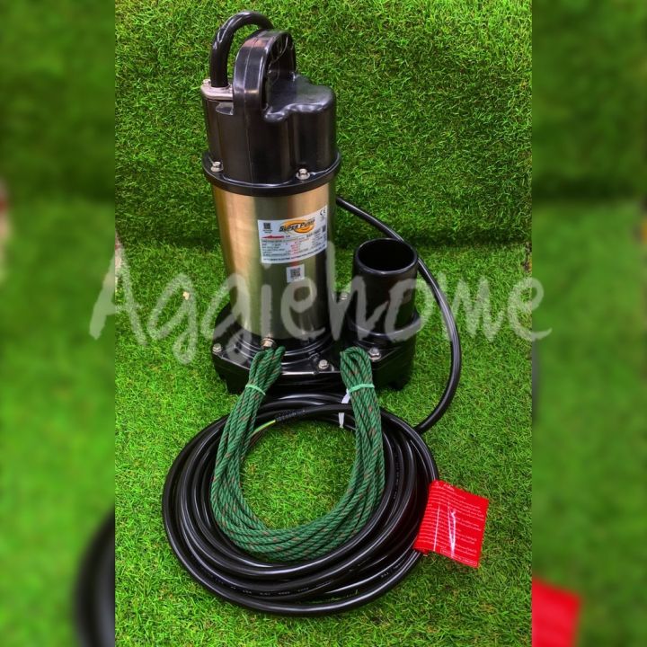 MITSUBISHI ปั๊มจุ่ม รุ่น SSP-1505T 1500วัตต์ 2แรงม้า 380V ท่อออก 3นิ้ว HEAD MAX 22.5เมตร ไดโว่ ...