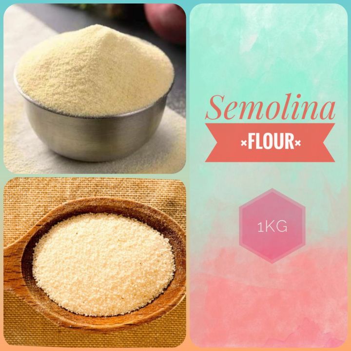 Semolina Flour 1 kilo -- PRODUCT OF INDIA | Lazada PH