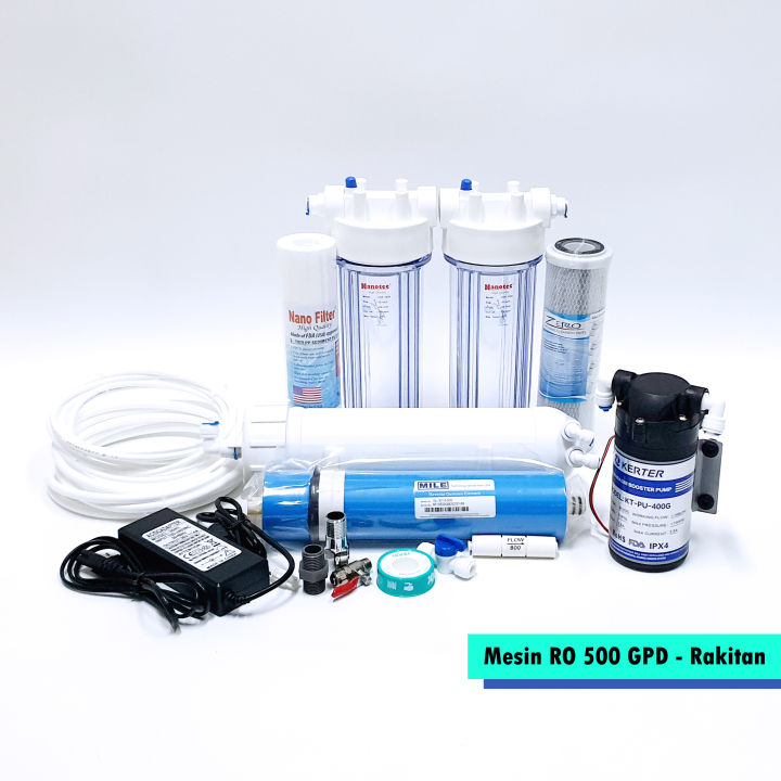 ELIM Filter - Paket Mesin RO 500Gpd - Maksimal 100 Galon per Hari ...