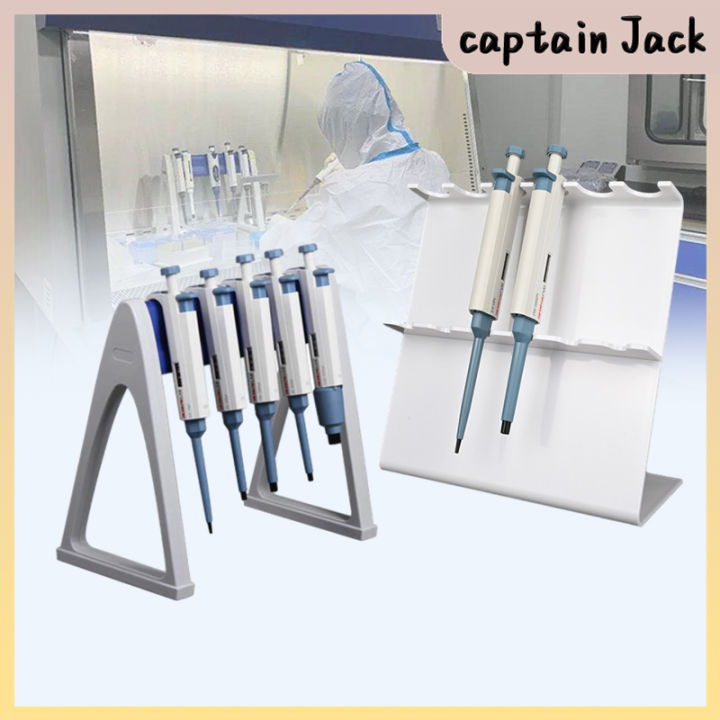 Lab Plastic Pipette Stand Holder 6 Holes Pipettes Placing Rack A Type ...