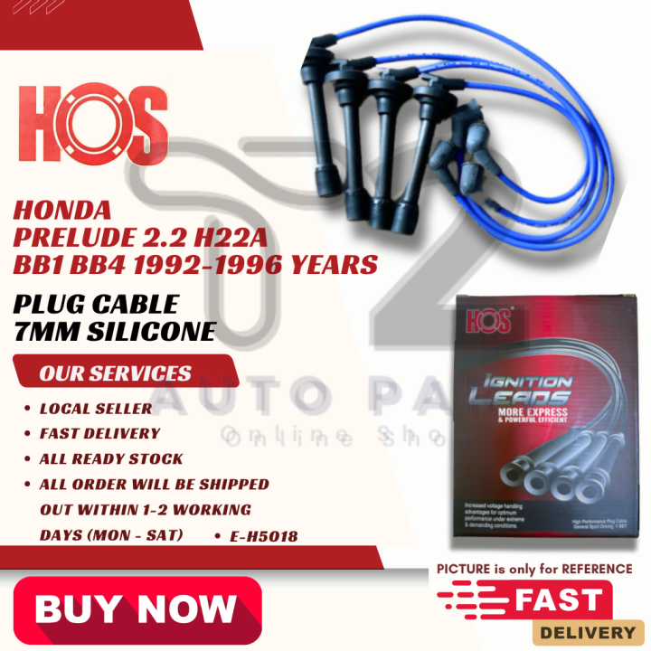 Plug Cable Honda Prelude 2 2 H22a Bb1 Bb4 1992 To 1996 Years 7mm