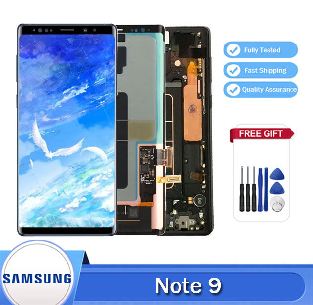 Super AMOLED Screen For Samsung Galaxy Note 9 Lcd Display Touch Screen ...