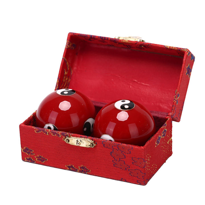 Baoding Balls Relaxation Therapy Yin Hand Chinese Fitness Finger ...