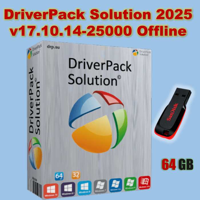 DriverPack Solution 2025 v17.10.14.2500 Offline Update 2025 | Lazada Indonesia