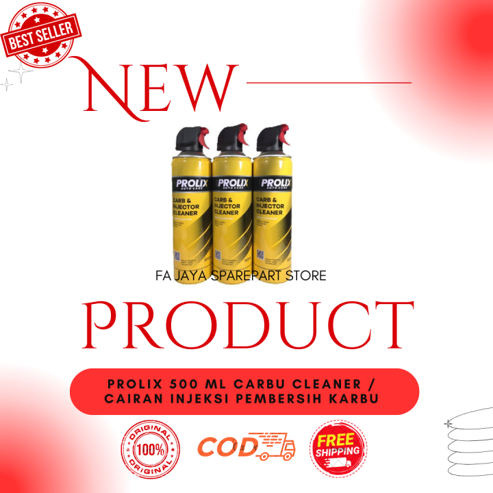 PROLIX 500 ML Carburator Cleaner & Injection Cleaner / Cairan Injeksi ...