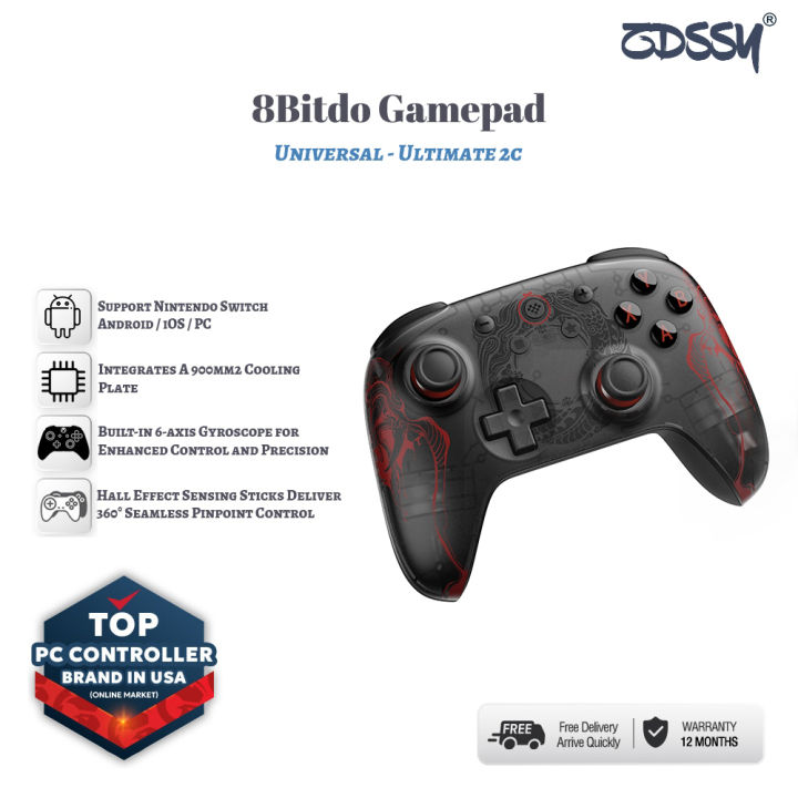 8Bitdo Ultimate 2C Wireless Controller for Windows PC and Android, with ...