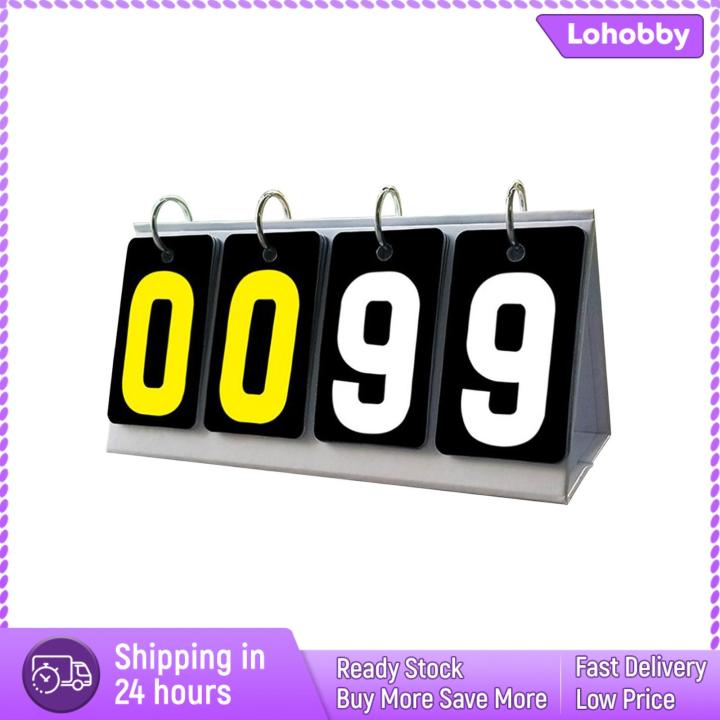 Lohobby Flip Number Score Board Scorekeeper Numbers Scoreboard ...