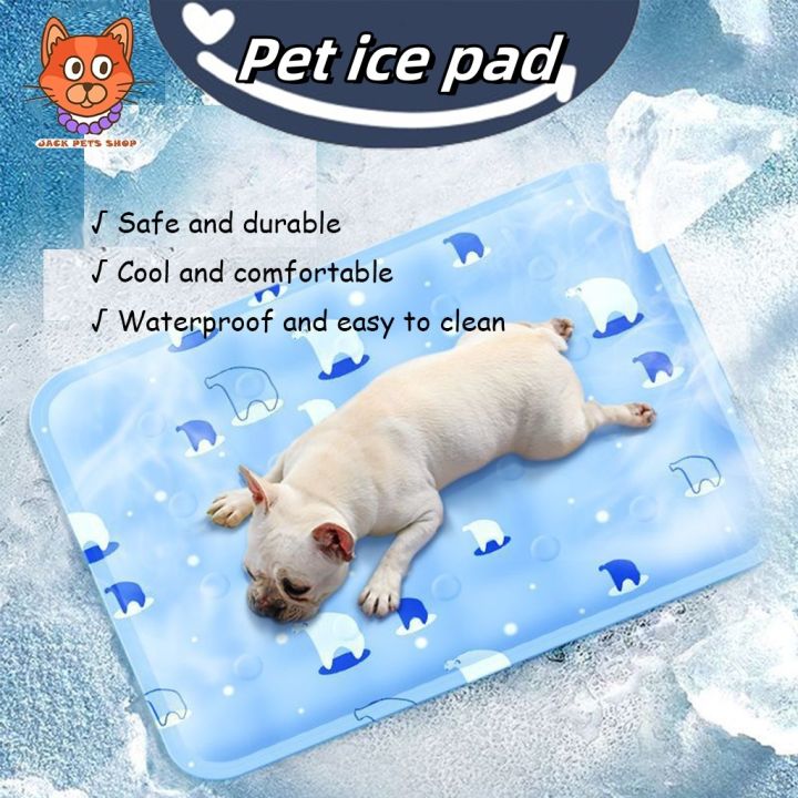 Pet Cooling Pad Dog Sleep Bed Pet Ice Mat Indoor And outdoor in Summer ...