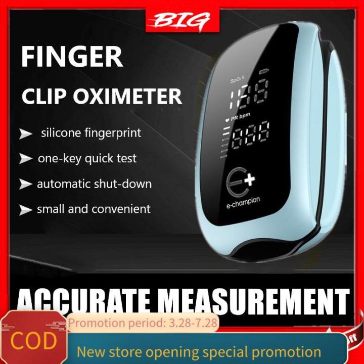 My Nature Shop Portable Rechargeable Finger Pulse Oximeter Monitor ...