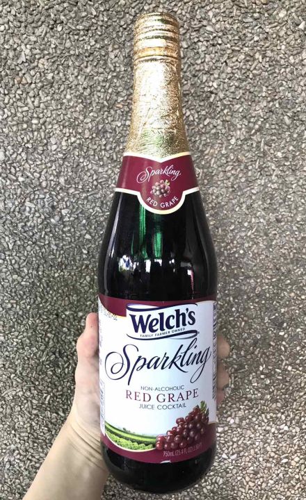 Welch’s Sparkling Red Grape Juice Cocktail Non Alcoholic 750mL | Lazada PH
