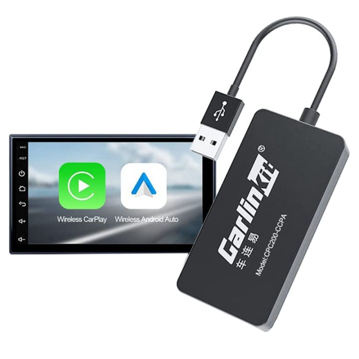 CarlinKit Wireless Android Auto Adapter , Support Wireless CarPlay ...