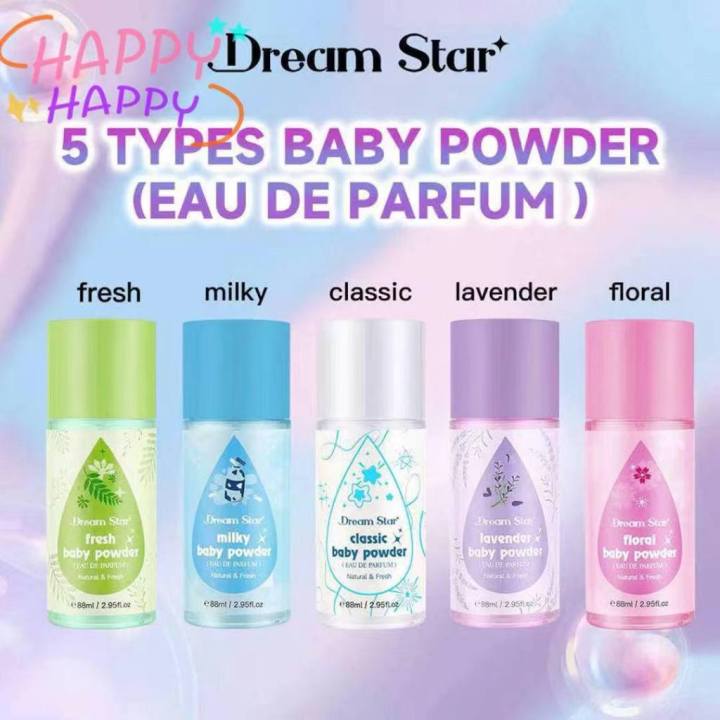 Dream Star Baby Powder Eau De Parfume Scent long lasting Perfume ...