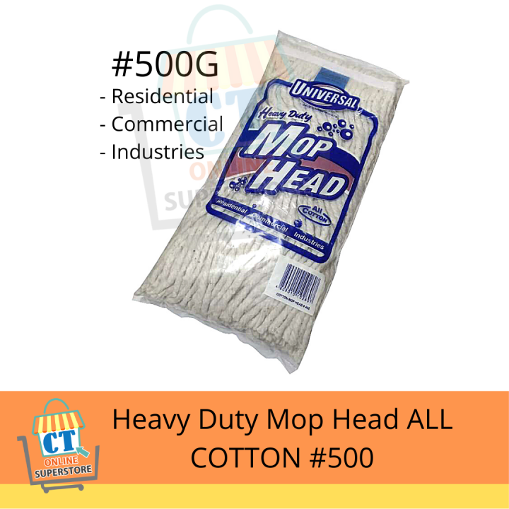 Universal Mop Head 500g ALL COTTON HEAVY DUTY - 500g | Lazada PH