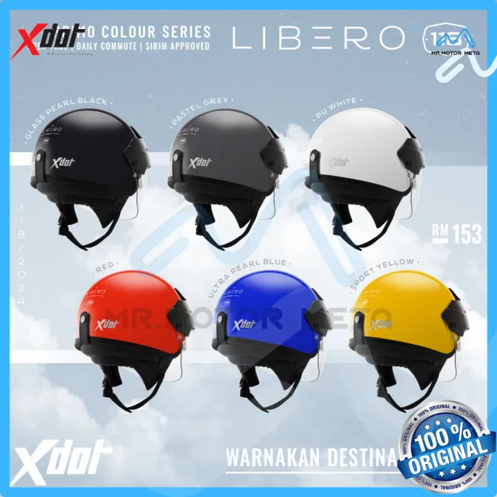 XDOT G118 HELMET/ TOPI KELEDAR 2024 EDITION | Lazada