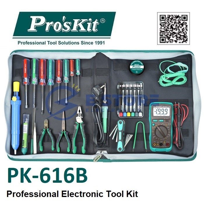 Pro'sKit PK-616B Professional Electronic Tool Kit | Lazada