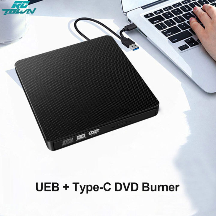 Usb 3.0 Type-c Ultra-thin External Dvd Recorder High-speed Cd Vcd ...