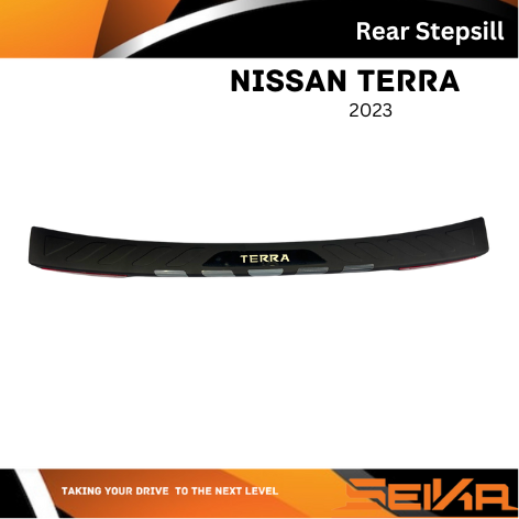 NISSAN TERRA (2022-2024) Rear Step Sill/Rear Bumper Guard | Lazada PH