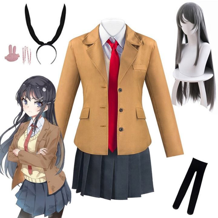 Trang Phục Hóa Trang Anime Sakurajima Mai Seishun Buta Yarou Bunny Girl ...