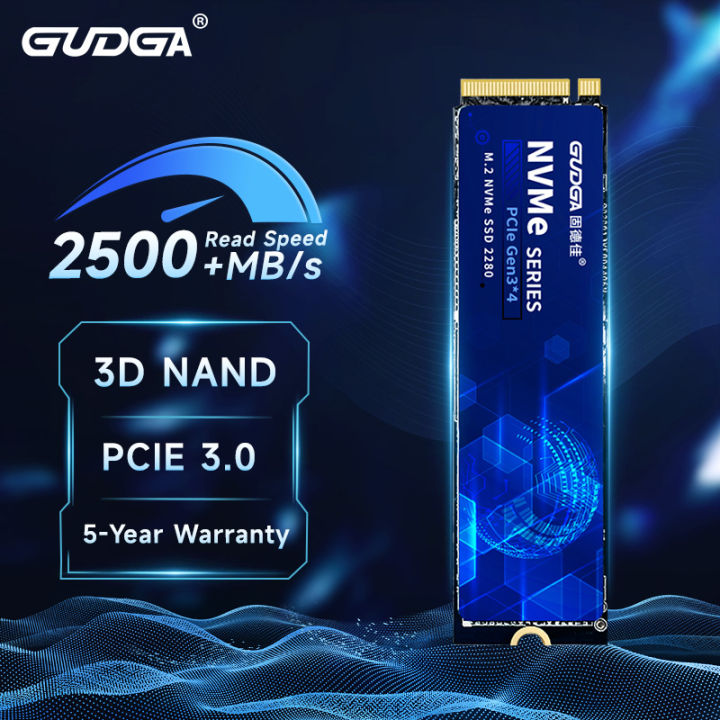 GUDGA SSD PCIe 3.0 NVMe 128GB 256GB 512GB 1TB Solid State Drive Nvme M.2 2280 PCIe 3.0 laptop ...