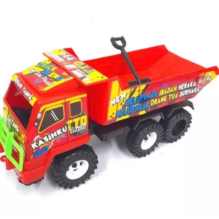 Mainan Mobil Truk oleng Pengangkut Pasir Mobil truck | Lazada Indonesia