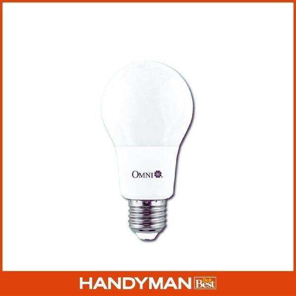 Omni LED Lite A65 Bulb E27 Base 12 Watts Daylight (LLA65E27-12W-DL ...