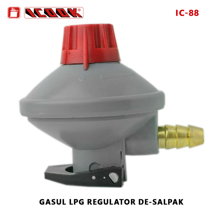 LPG Gas Regulator Gasul iCook IC-88 (De-Salpak) Gas Stove Parts Easy to ...