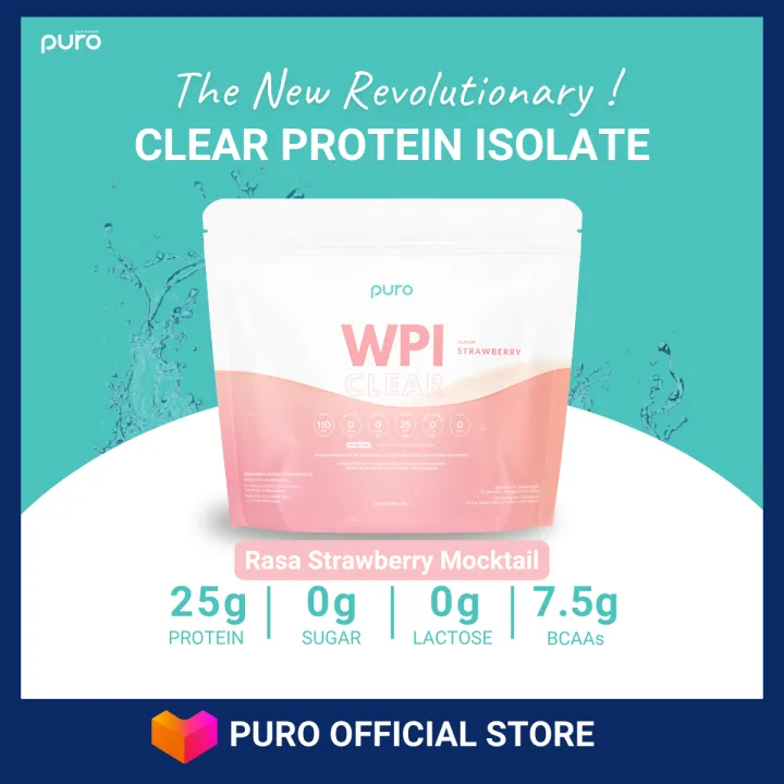 PURO ISOPRO WPI 90 WHEY ISOLATE 300gr | Lazada Indonesia