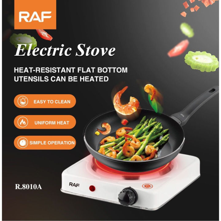 READY STOCK RAF Electric Stove Cooking Hot Plate Cookware(Like Gas Stove Induction Cooker) | Lazada