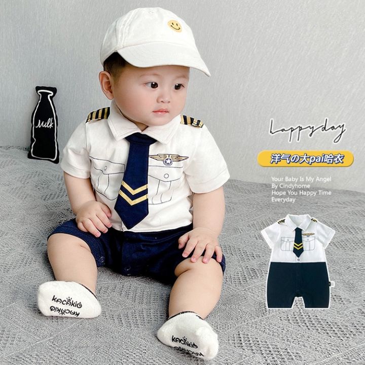 Baby Cotton Summer Fashion Romper Newborn Baby Bodysuit Fashion Clothes ...