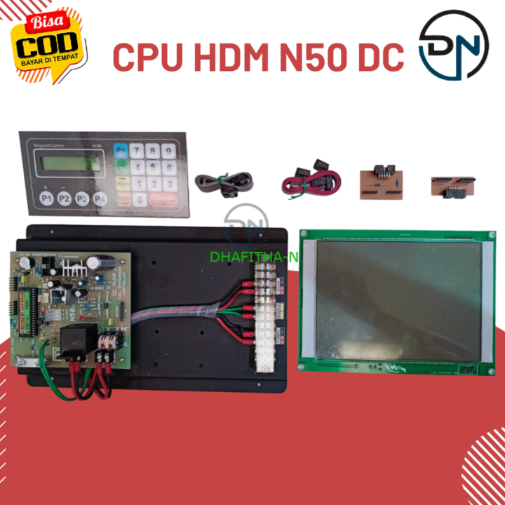 CPU POM MINI HDM N50 DC DISPLAY LCD 1550 LENGKAP DIGITAL PERTAMINI DC ...