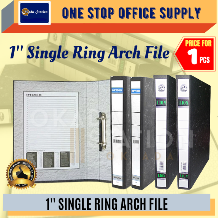 A4 OKADA HARD COVER 2D RING FILE / 2D RING / 2D RING & CLIP / Hard ...