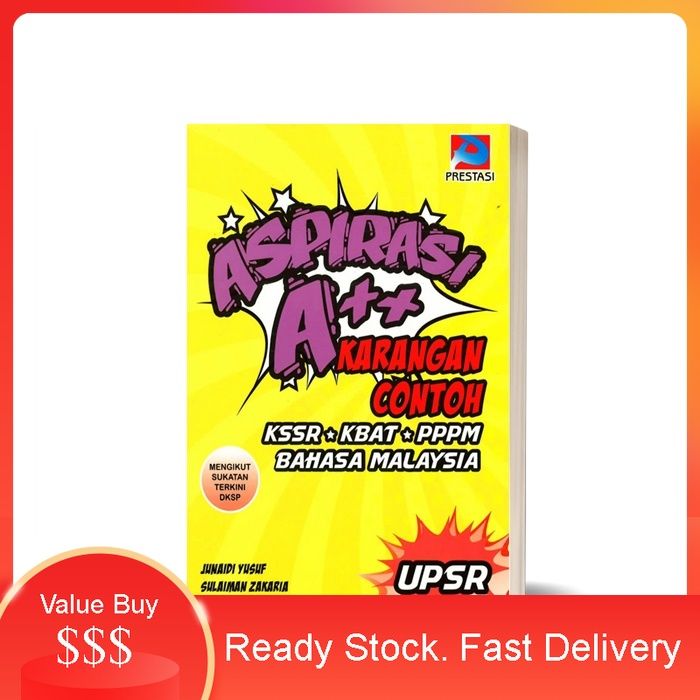 Aspirasi A++ Karangan Contoh Buku Rujukan UPSR Bahasa Malaysia Sukatan Terkini Darjah 6 | Lazada