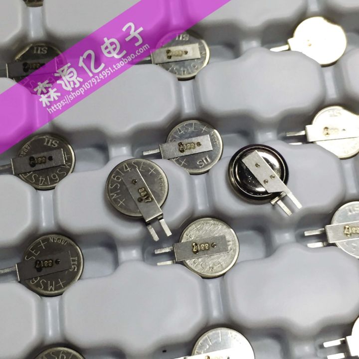 MS614SE ลิเธียมแบบชาร์จไฟได้กระดุมญี่ปุ่น Seiko SII ของแท้/2023ใช้แบตเตอรี่ลิเธียมแบบชาร์จไฟได้ ...