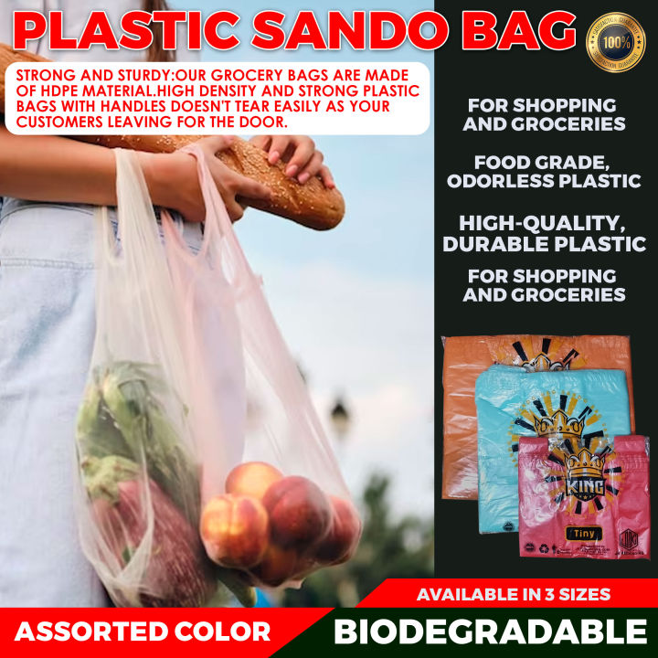 Plastic Sando Bag Supot MAKAPAL HIGH QUALITY Tiny Medium Large XL White ...